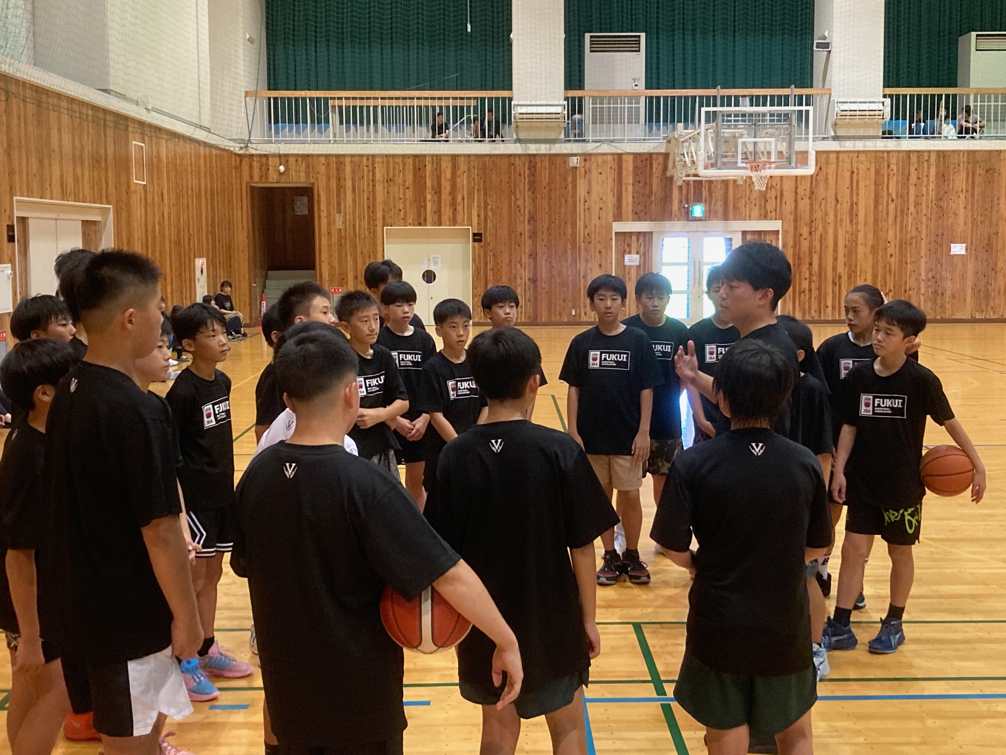 U12県DC（育成センター）第3回練習会を実施しました – 福井県バスケットボール協会
